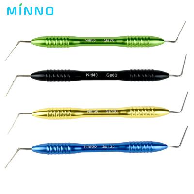 China Dental Endodontic Hand Plugger Tip Teeth Root Canal Filling Vertical Pressurizer Presser for sale