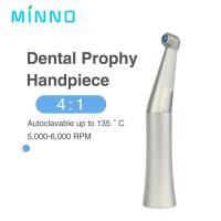 China Contra Angle 4:1 Slow Speed Prophy Handpiece E Type Connection for sale
