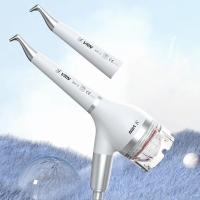 China 4 Hole Dental Air Prophy jet Spray Gun Cleaning Machine Removable Head for sale