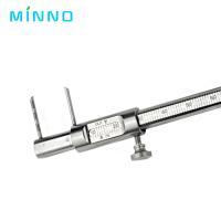 China Dental Sliding Caliper Orthodontic Chin Indicator Dental Implant Measuring Ruler for sale
