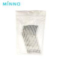 China 10pcs Stainless Steel Dental Air Triple Syringe 3 Way Dental Air Water Spray Syringe Nozzles Tips for sale