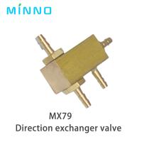 China Dental Chair Direction Exchanger Valve Dental Accessories Gold for sale