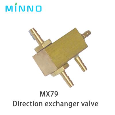 China Dental Chair Direction Exchanger Valve Dental Accessories Gold for sale