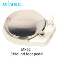 China Dental Accessories Dental Chair Unit Spare Parts Round Foot Pedal for sale