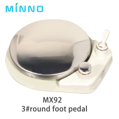 China Dental Accessories Dental Chair Unit Spare Parts Round Foot Pedal for sale