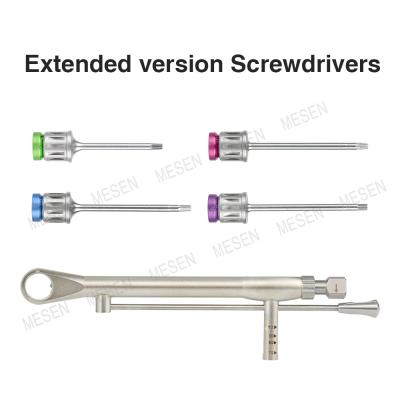 China Dental Extended Version Implant Screwdrivers Universal Prosthetic Kit Precise Dimensions / Abrasion Resistant for sale