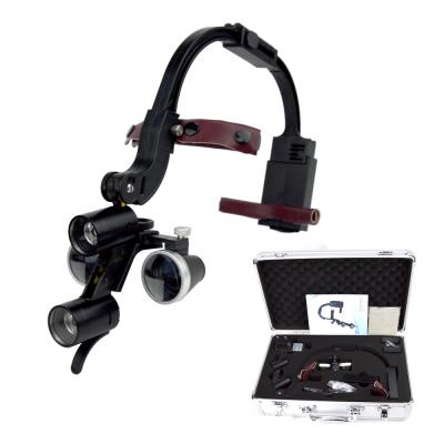 China Dental Loupes Medical headlight magnifying glass for sale