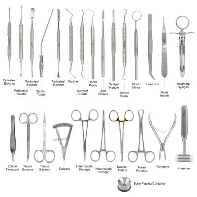 China 26 piece implant operation set for sale