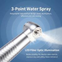 China Mini Head Fiber Optic High Speed Handpiece for sale