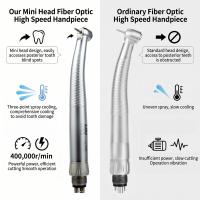 China Mini Head Fiber Optic High Speed Handpiece for sale