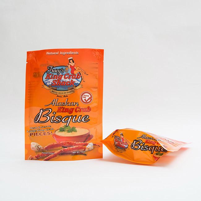 16OZ 105 Micron Plastic Packaging Bags Stand Up Pouches For Food Packaging 1