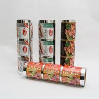 China 422mm Width Printed Lidding Film 104 Micron Easy Peel for APET/PE Trays - High Barrier Meat Packaging for sale
