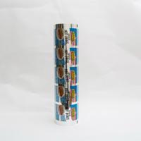 China VMPET PE Metallized Silver Lidding Film with Clear Window - 104 Micron Thickness, 380mm Width for sale
