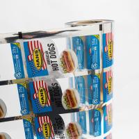 China VMPET PE Metallized Silver Lidding Film with Clear Window - 104 Micron Thickness, 380mm Width for sale
