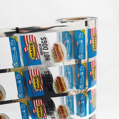 China VMPET PE Metallized Silver Lidding Film with Clear Window - 104 Micron Thickness, 380mm Width for sale