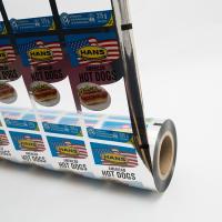China Metallized PP Evoh Lidding Film 104 Micron with Clear Window for Easy Peel Packaging 410mm Width for sale