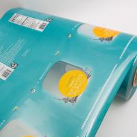 China 100μm PA/PE Printed Lidding Film 560mm Width for Thermoforming Packaging with 8-Color Gravure Printing for sale