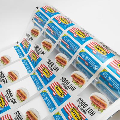 China Metallized PP Evoh Lidding Film 104 Micron with Clear Window for Easy Peel Packaging 410mm Width for sale