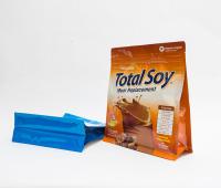 China Custom 100g 250g 500g Flat Bottom Zipper Bags with Valve - 130 Micron Food Grade Packaging for sale