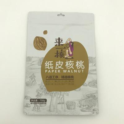 China Flat Bottom Zipper Bags 500g 1000g with 130 Micron Food Grade Material and 10-Color Gravure Printing for sale