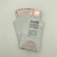 China Custom Biodegradable Face Cream Zipper Pouches 1.6x8cm to 30x42cm with 84 Micron Thickness for sale