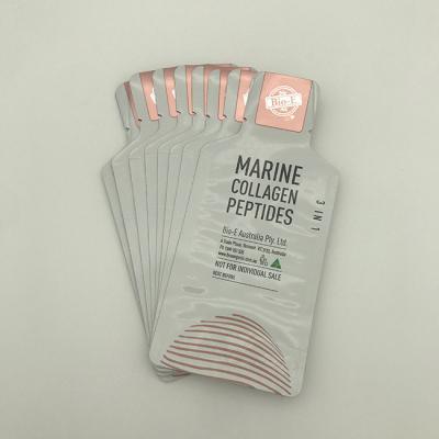 China Custom Biodegradable Face Cream Zipper Pouches 1.6x8cm to 30x42cm with 84 Micron Thickness for sale