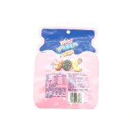 China 60g 100g Custom Shaped Zip Lock Pouches with Side Gusset - 84 Micron Food Grade Packaging for sale