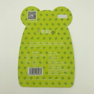 China 80g VMPET Custom Shaped Plastic Bags with Zipper - 84 Micron Food Grade Candy Packaging Pouch for sale