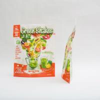 China 300g Moistureproof Fruit Vegetable Packaging Bag with Ziplock 254x200mm 60mic PET/PE Material for sale