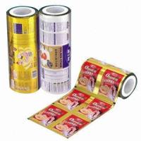 China Food Grade Laminated Plastic Packaging Film 104 Micron PET VMPET PE Gravure Printing 450mm Width for sale