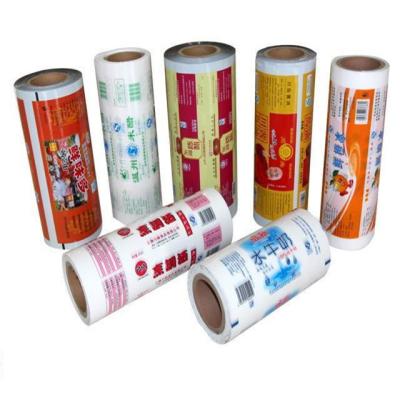 China Food Grade Laminated Plastic Packaging Film 104 Micron PET VMPET PE Gravure Printing 450mm Width for sale