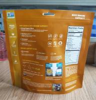 China 100% PE 7.9OZ Recyclable Stand Up Pouch with Zipper - 230x220mm Food Packaging Bags 125 Micron Thickness for sale