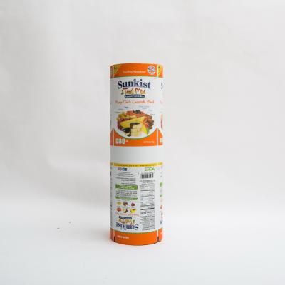 China PET VMPET PE Food Packaging Film 450mm Width 104 Micron High Barrier for Fruit Chips for sale
