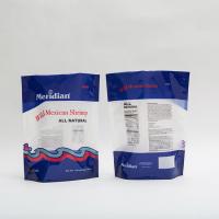 China 1lb Mexican Shrimp Stand Up Pouch 260x220mm PA/PE Food Packaging Bag with Window -18°C Freezing Resistance for sale