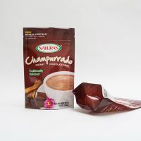 China 340g Stand Up Pouch with Zipper for Instant Chocolate Drink - 210x150mm Size, 112μm Thickness for sale