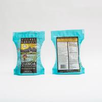 China 10oz PET12 Quinoa Seeds Food Packaging Bag with Zipper and Clear Window - 180x140mm Size, 102 Micron Thickness for sale