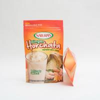 China 14OZ Printed Plastic Stand Up Pouch with Zipper - 112 Micron Thickness for Instant Rice Drink Packaging for sale