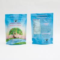 China 12OZ 100mm Custom Printed Plastic Zipper Stand-Up Pouch - 228×180mm Size, 100 Micron PET/PE Material for Granola Cereal Packaging for sale