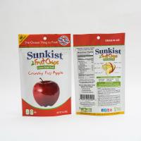 China 1OZ Stand-Up Zipper Pouch for Dry Apple Chips - 104 Micron PET/VMPET/PE Material with 9-Color Printing for sale