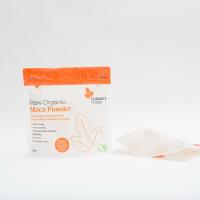 China 250g Maca Powder Stand Up Pouch with Zipper - 120 Micron PET/PE Food Packaging Bag for sale