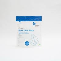 China 500g Matte PET Stand Up Plastic Bags 123um Thickness with Resealable Zipper for Chia Seeds Packaging for sale