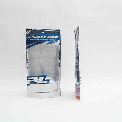 China 6.5 x 9 Inch Stand-Up Pouch with Zipper - 100μm PET/PE Food Grade Packaging for Proline Cars for sale