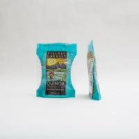 China 10oz PET12 Quinoa Seeds Food Packaging Bag with Zipper and Clear Window - 180x140mm Size, 102 Micron Thickness for sale