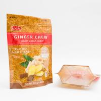 China 125g PE80 PET12 Stand-Up Candy Pouch with Window and Bottom Gusset - 228×160+90mm Dimensions for sale