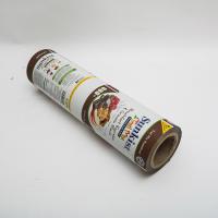 China Opaque Heat Shrink Food Packaging Film Roll 17.71 Inch Width 86 Mic Thickness for Nuts Snacks Cookies for sale
