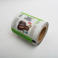 China 250mm 90 Micron Printed Laminated Food Packaging Film Roll - 1000m Length with GB/T 10004 & FDA Compliance for sale