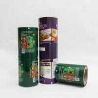 China 5.5oz Almond Composite Food Packaging Film Roll 432mm Width 104 Micron PET/VMPET/PE Structure for sale