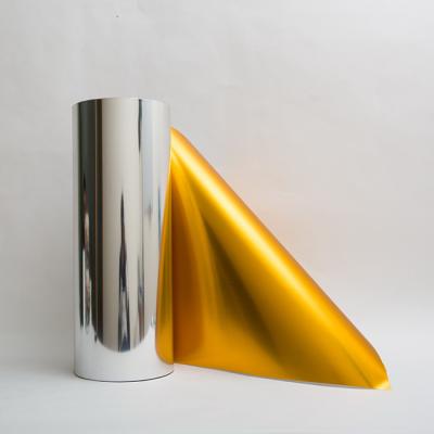 China 422mm Golden Thermoforming Film for Skin Packaging - 350μm Thickness, 250m Roll Length, Food Grade Material for sale