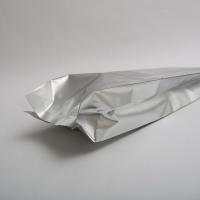 China Silver Unprinted Coffee Packaging Bags with Air Valve - 250g/500g/1000g Sizes, PET12/AL7/PE80-100μm Material for sale