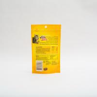 China 92 Micron PE80 Stand-Up Pet Food Packaging Bag with Zipper - 180x120mm Size for 120pcs Multivitamin for sale